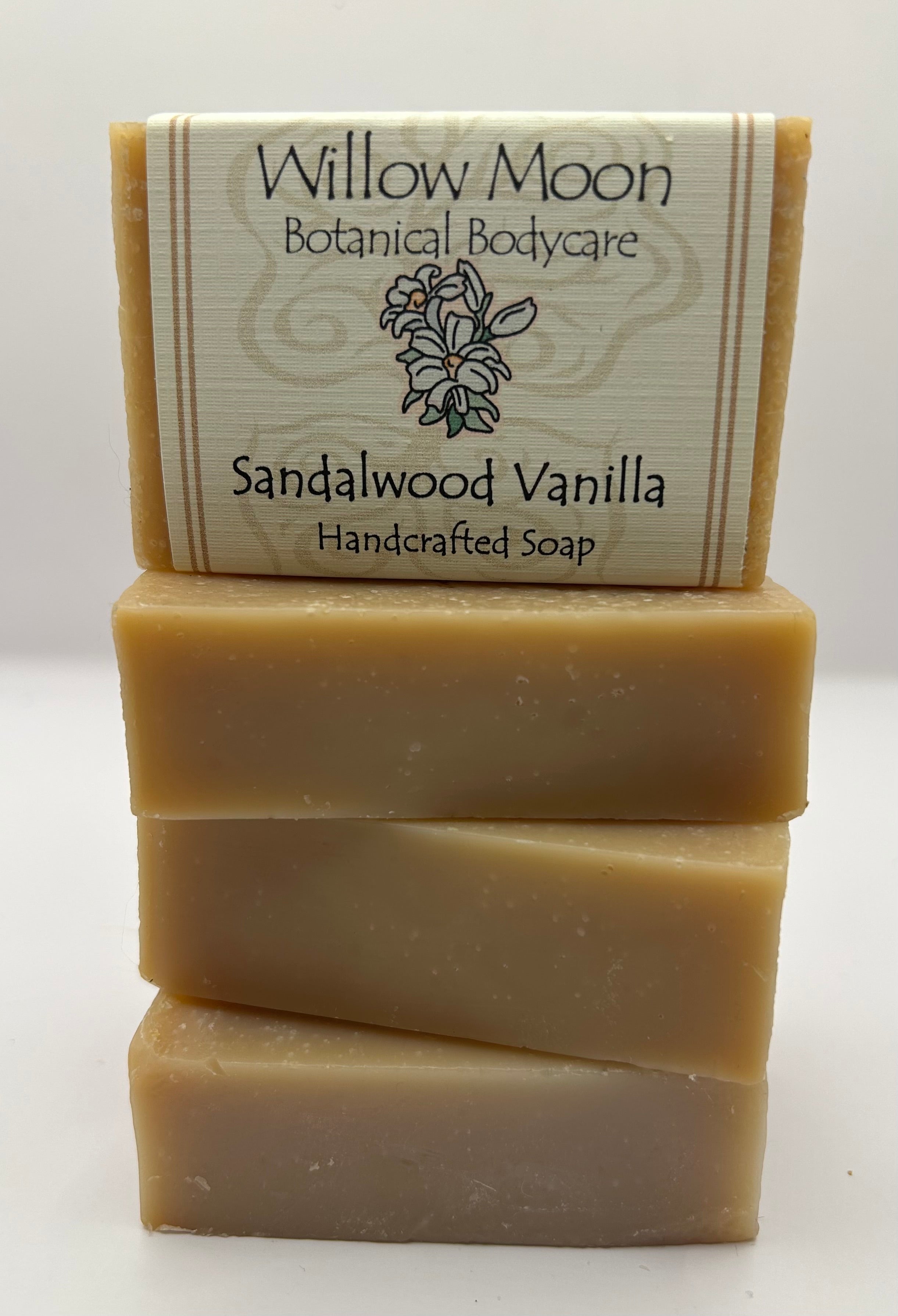 Sandalwood Vanilla Bar Soap – willowmoonsoaps.com